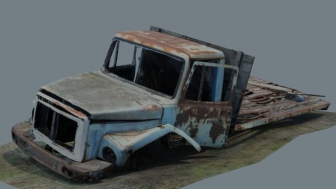 3D model GAZ 3307 VR / AR / low-poly | CGTrader