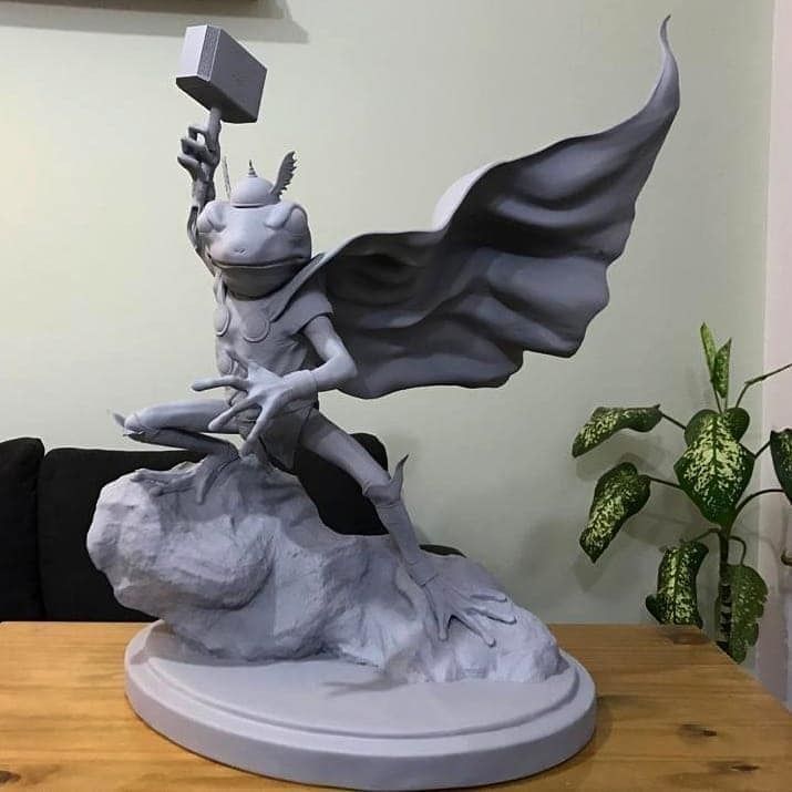 THROG Thor - Marvel 3D model 3D printable | CGTrader