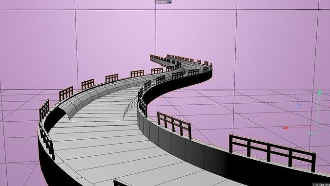 racing car ramp 3D model | CGTrader