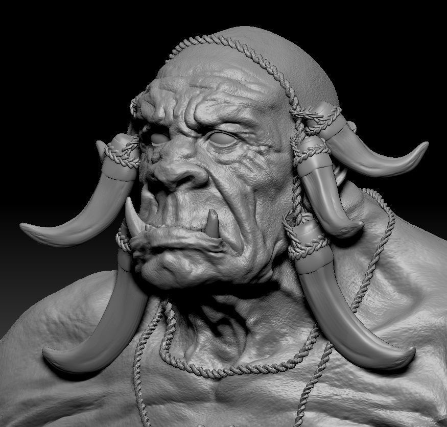 Old ogre 3D model | CGTrader