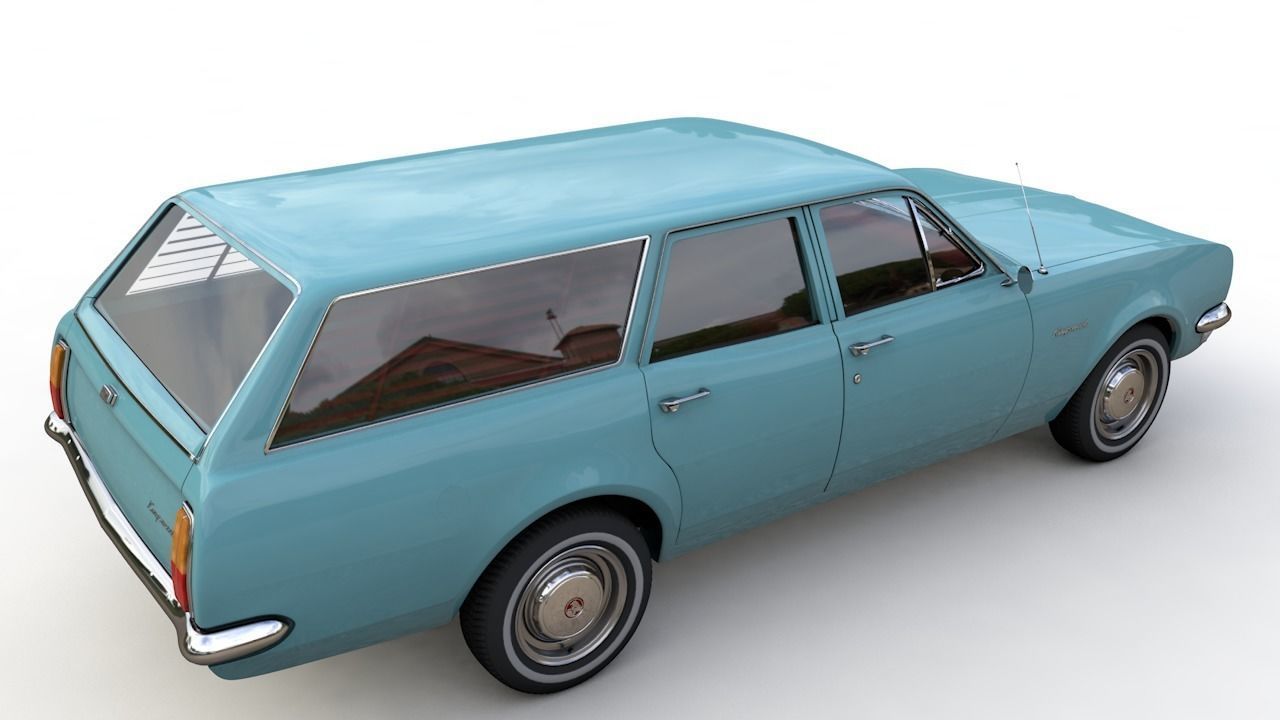 HOLDEN HG KINGSWOOD WAGON 1970 3D model | CGTrader
