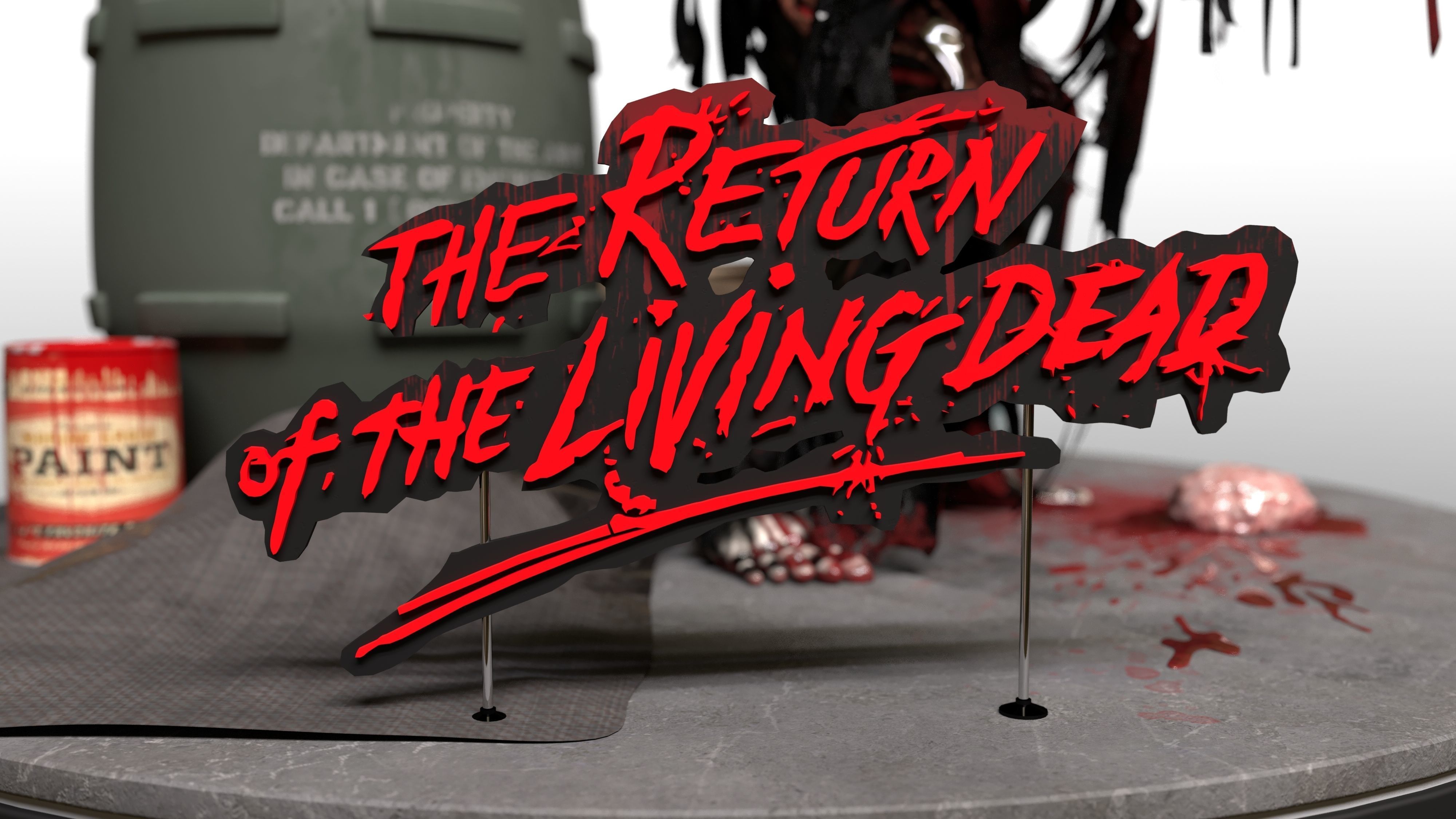 The return of the living dead 3D model | CGTrader