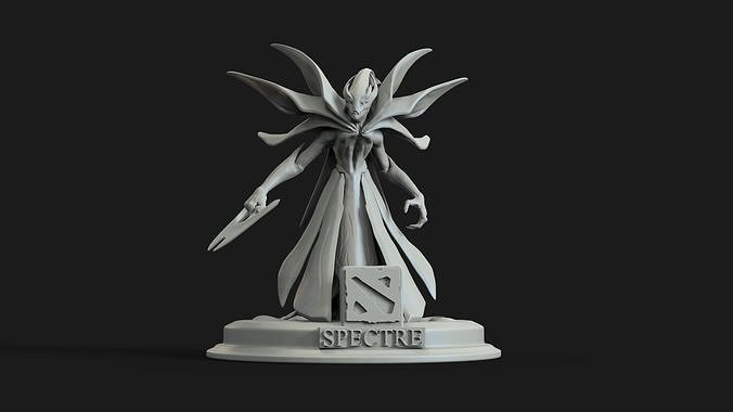 spectre statue of demon 3D model 3D printable | CGTrader
