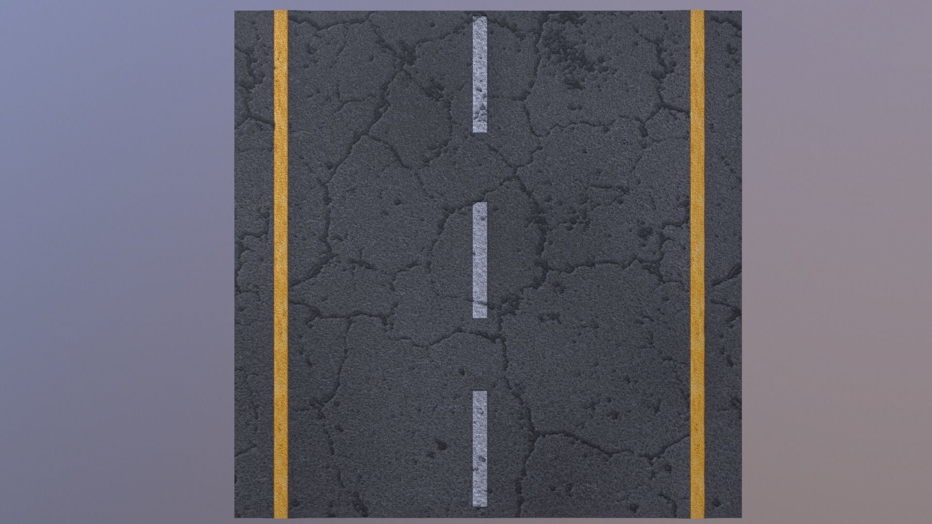 Cracked Road pbr texture Texture | CGTrader