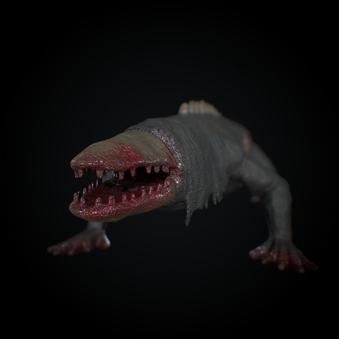 3D model SCP 682 VR / AR / low-poly | CGTrader