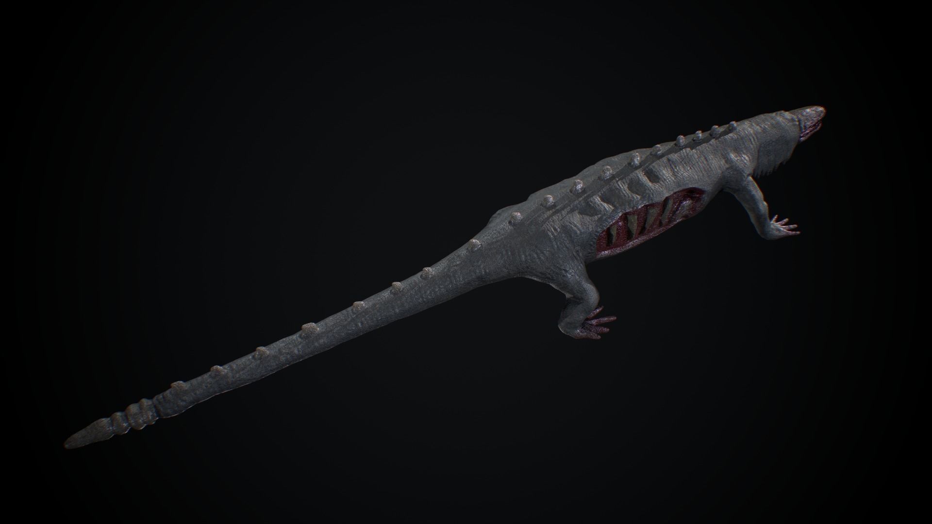 3D model SCP 682 VR / AR / low-poly | CGTrader