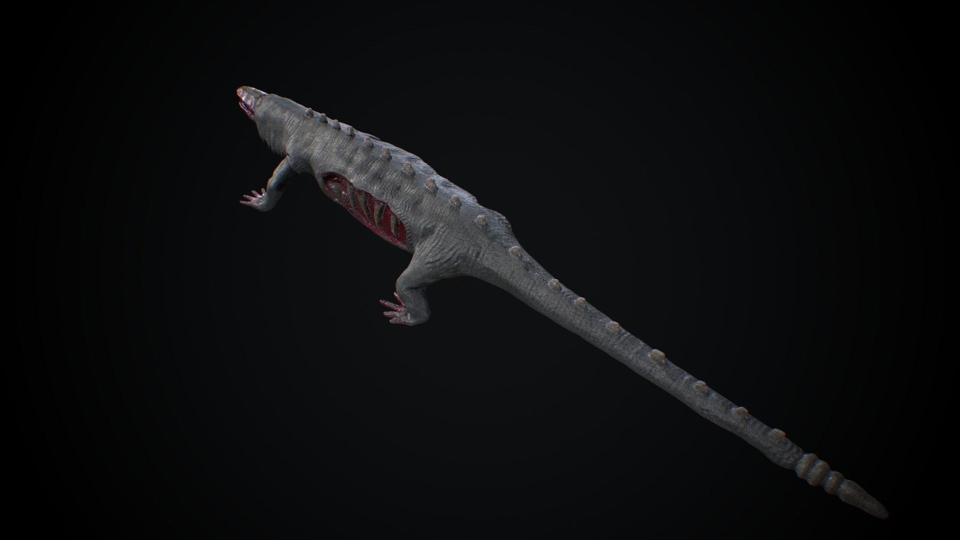 3D model SCP 682 VR / AR / low-poly | CGTrader