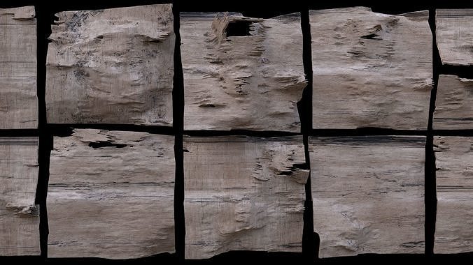 Splintered Wood Texture