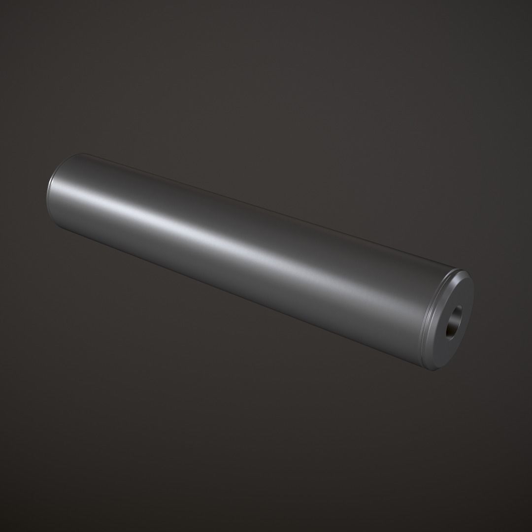 3D model GG Silencer VR / AR / low-poly | CGTrader