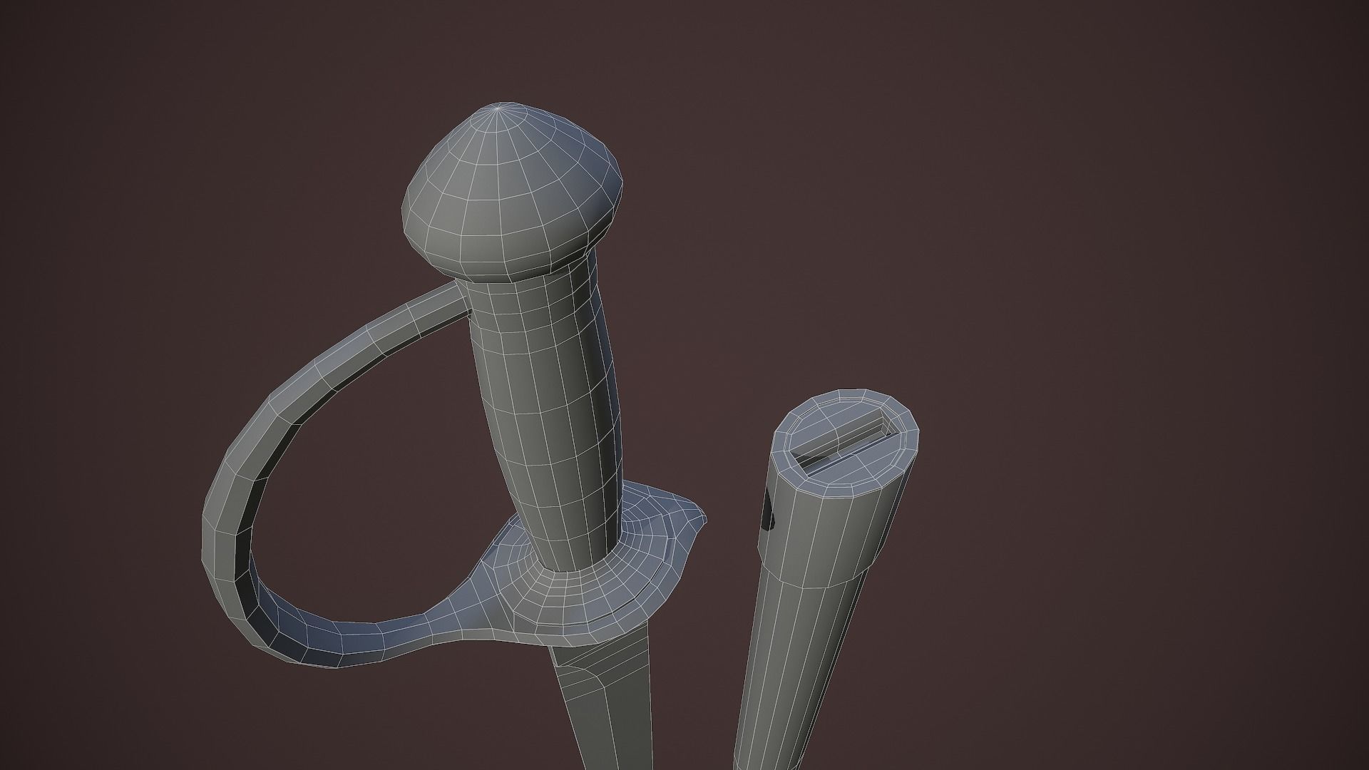 3D model Pirates Cutlass Sword And Sheath VR / AR / low-poly | CGTrader