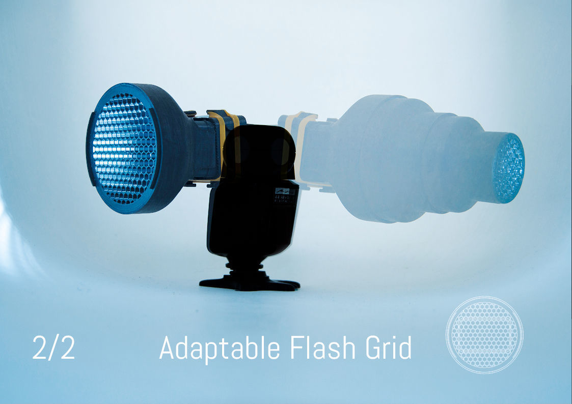 Modular Flash Snoot for cameras 3D model 3D printable | CGTrader