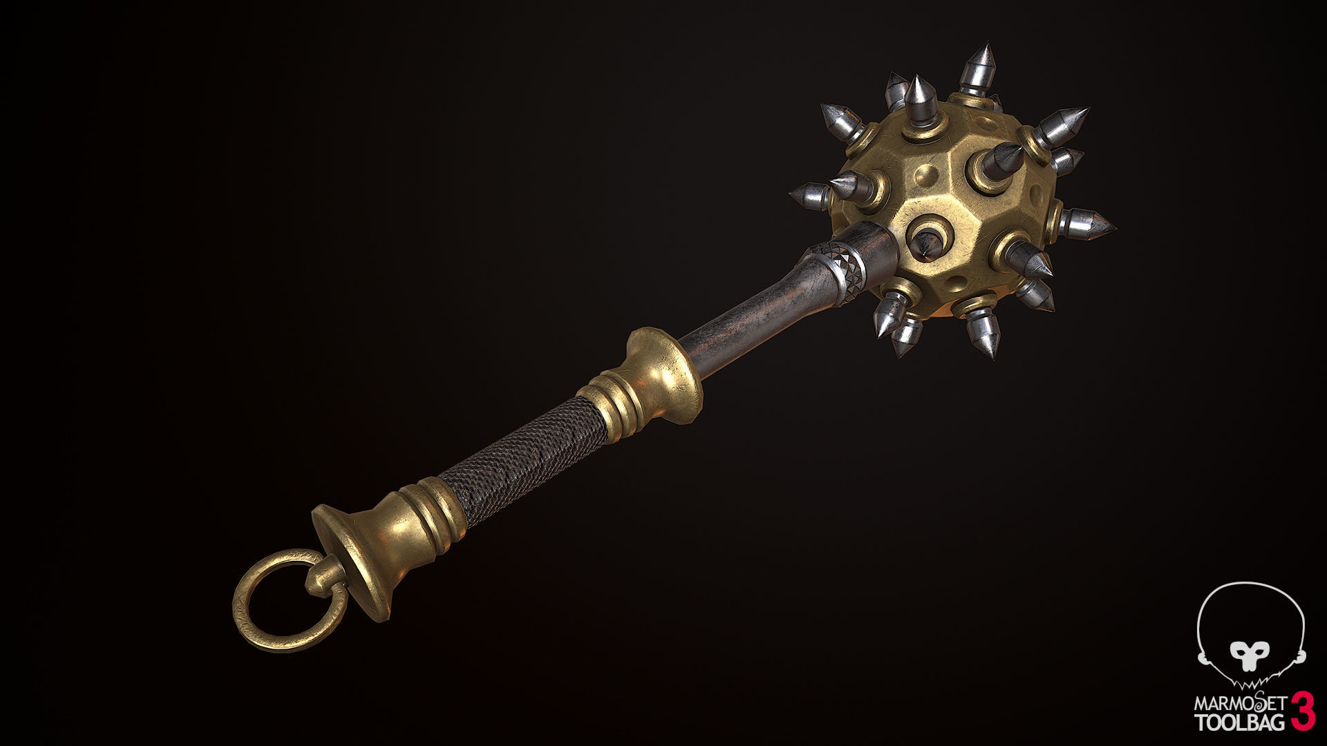 3D model Mace Game Ready2 VR / AR / low-poly | CGTrader