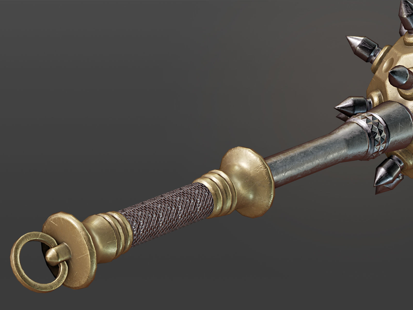 3D model Mace Game Ready2 VR / AR / low-poly | CGTrader