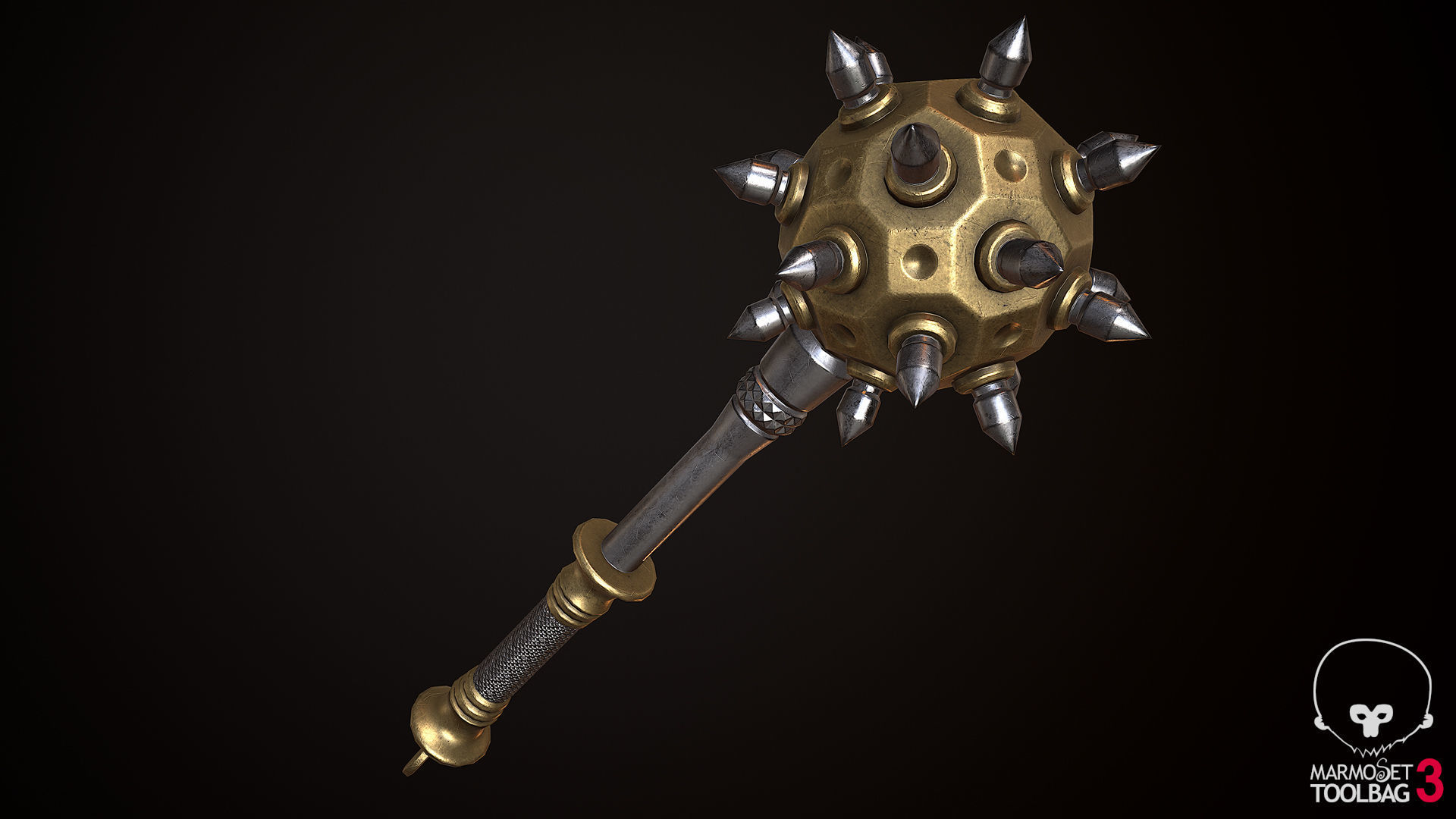 3D model Mace Game Ready2 VR / AR / low-poly | CGTrader