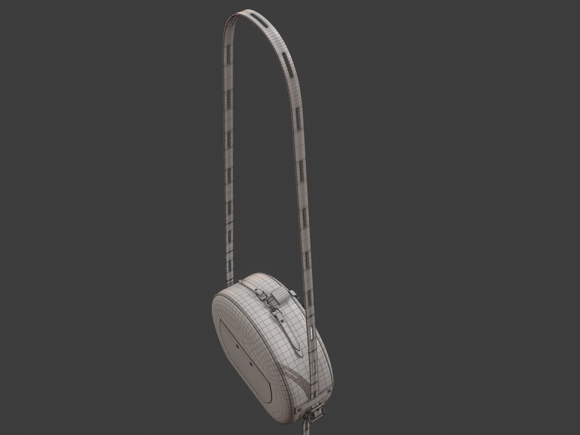 3D model Louis Vuitton Boite Chapeau Souple Bag Monogram Leather VR ...
