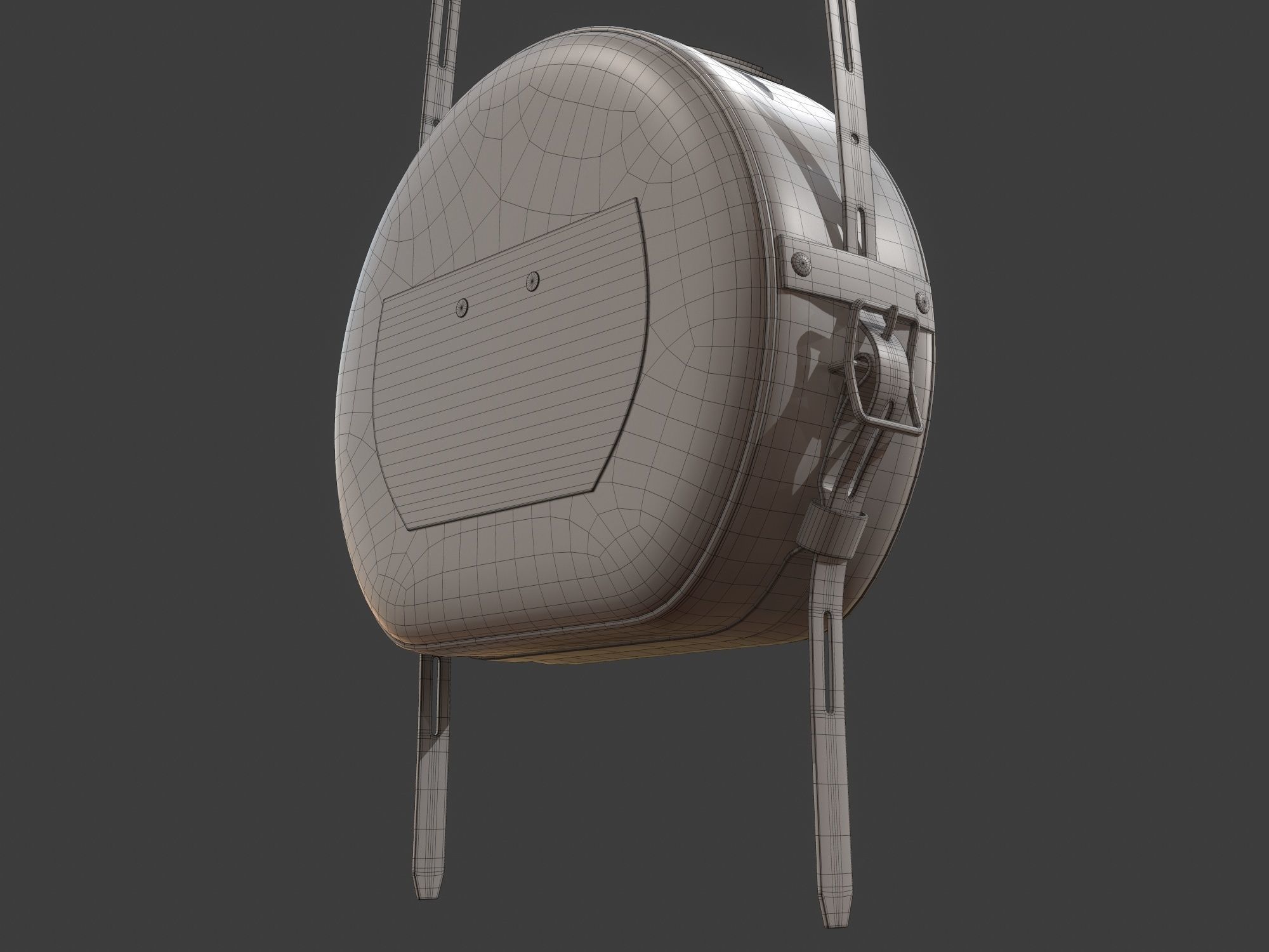 3D model Louis Vuitton Boite Chapeau Souple Bag Monogram Leather VR ...