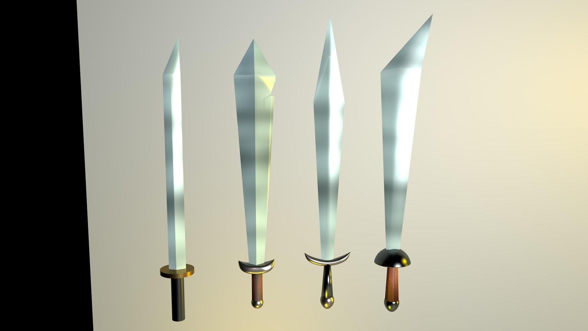 Cartoon Melee weapons 3D model | CGTrader