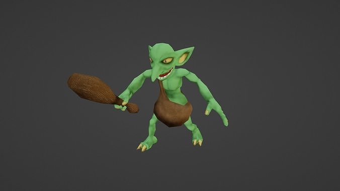 3D model goblin VR / AR / low-poly | CGTrader