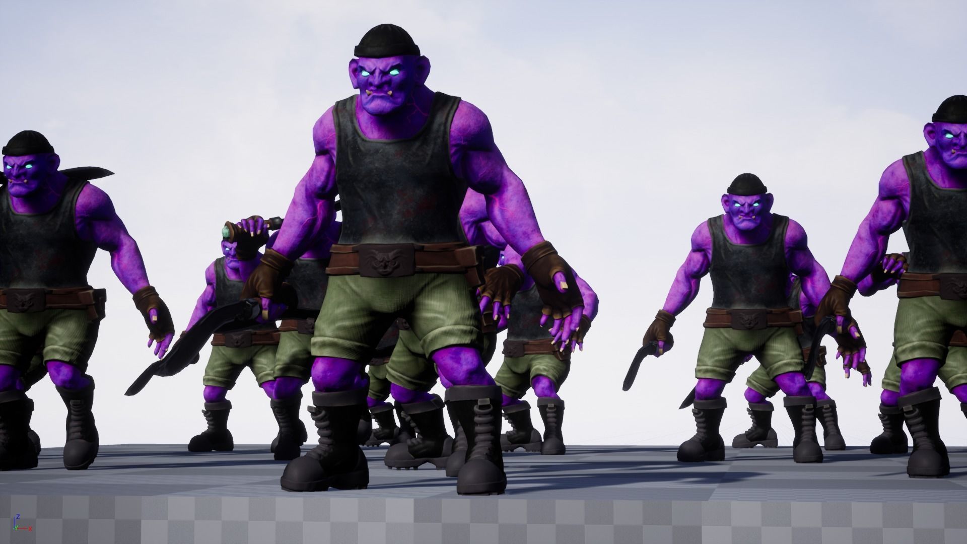 3D model Orc Bandit VR / AR / low-poly | CGTrader