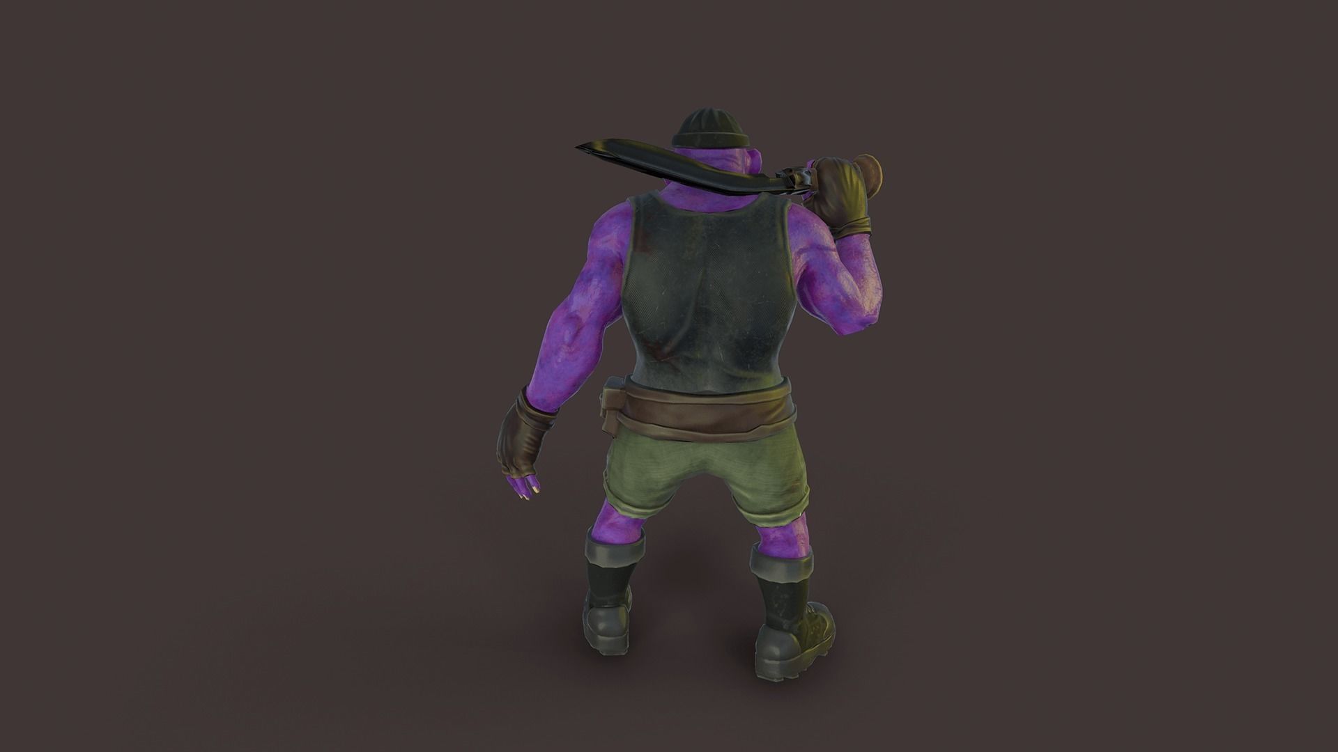 3D model Orc Bandit VR / AR / low-poly | CGTrader