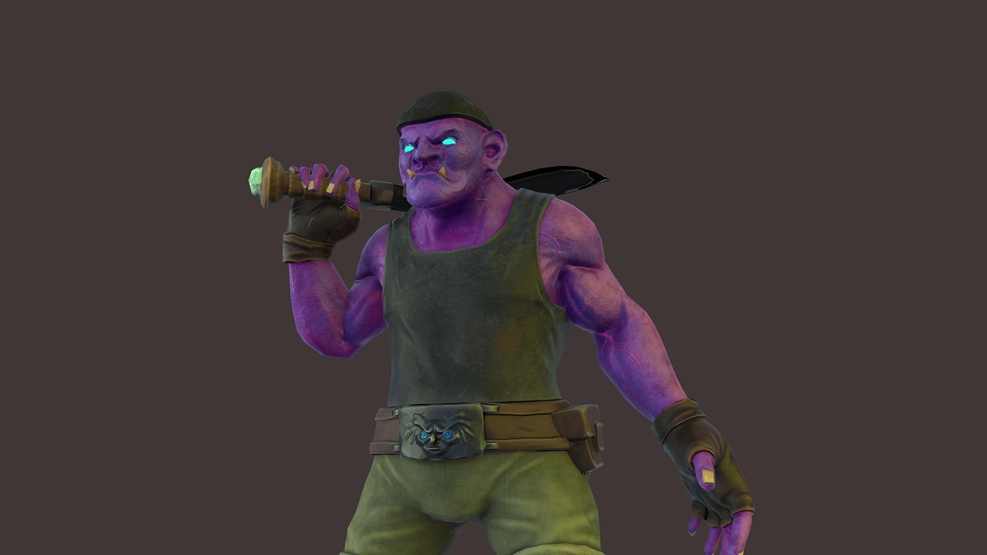 3D model Orc Bandit VR / AR / low-poly | CGTrader