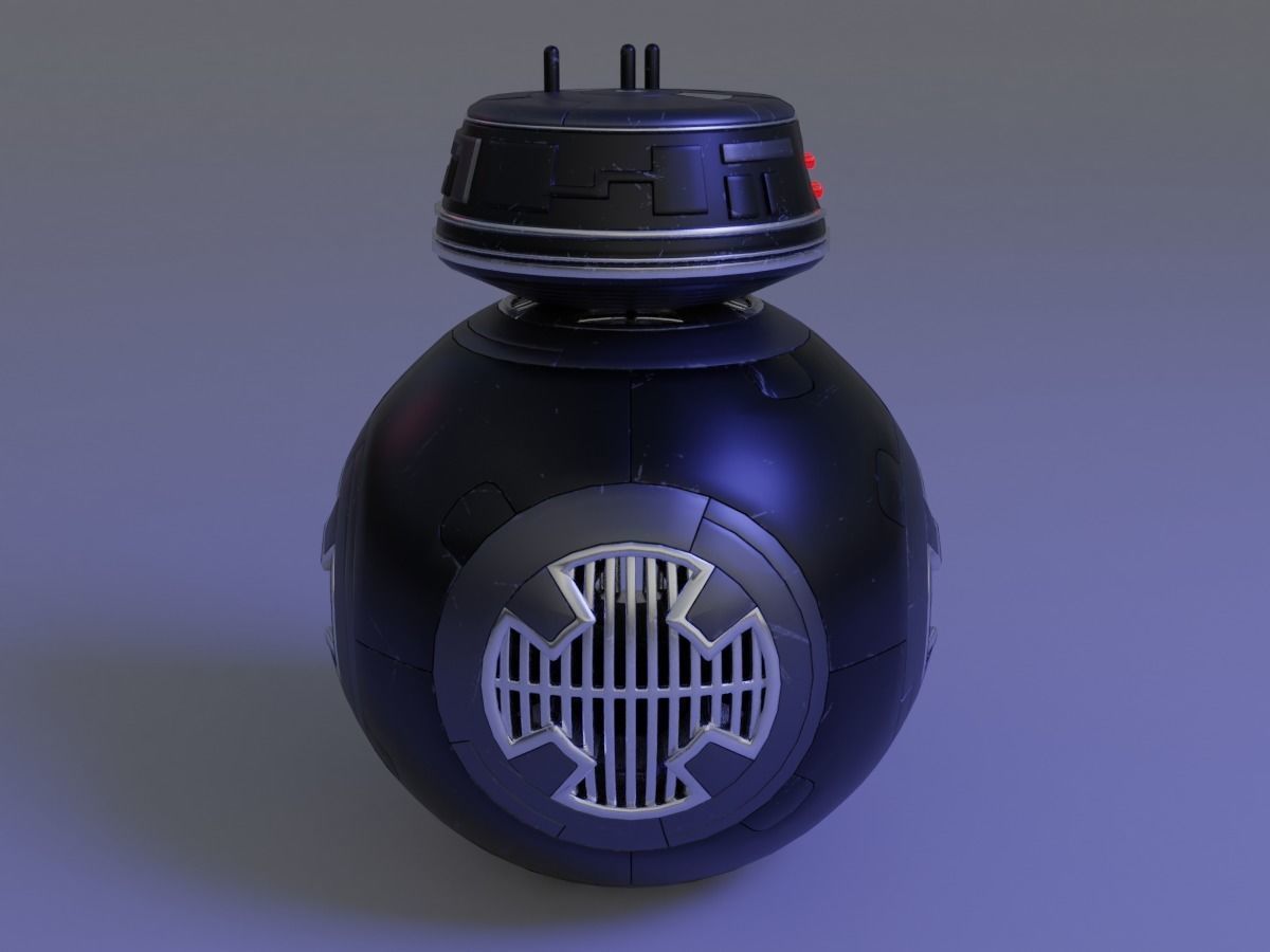 BB-9E - Star Wars Droid 3D model | CGTrader
