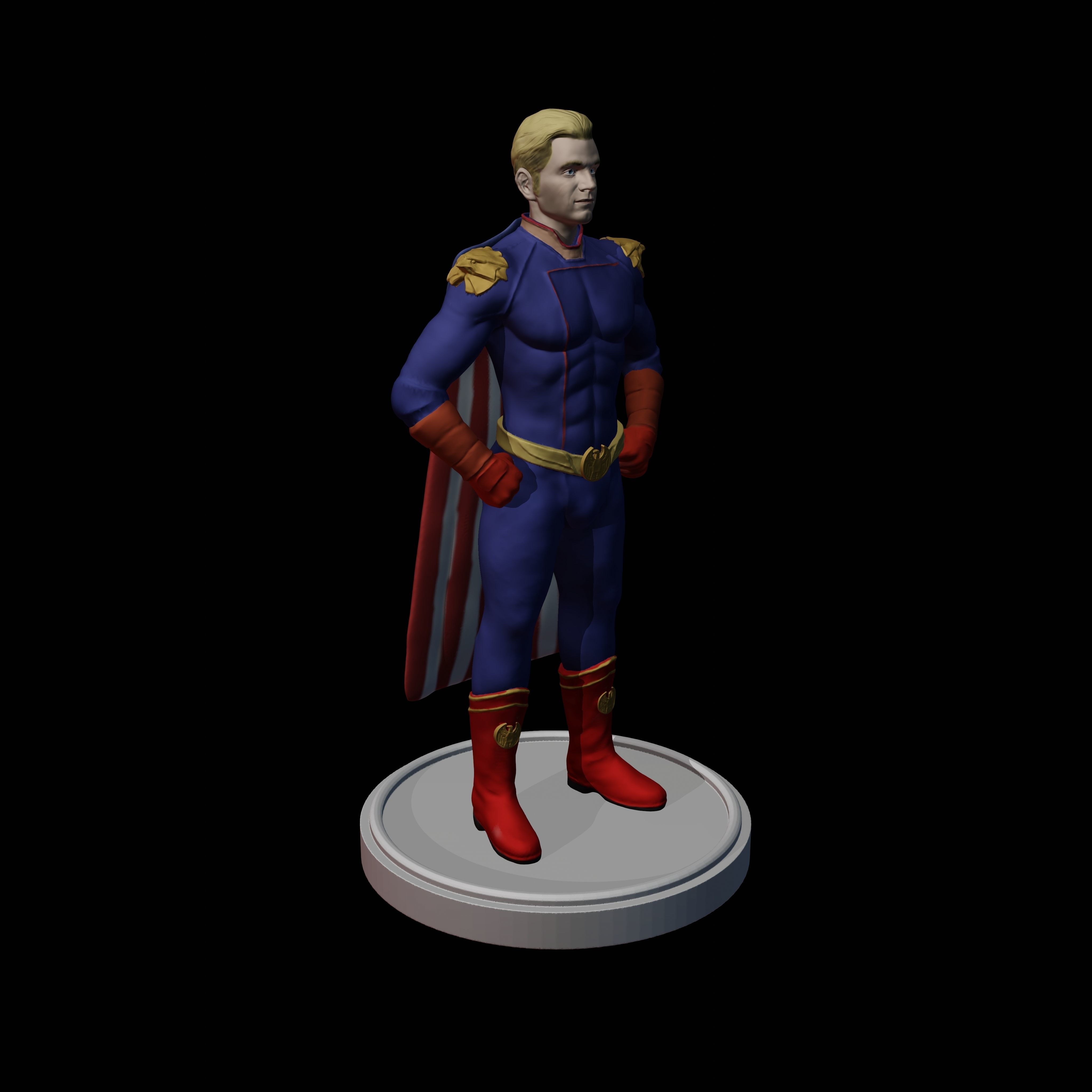 Homelander The Boys free 3D model 3D printable | CGTrader