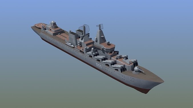 3D model Slava Class Cruiser VR / AR / low-poly | CGTrader