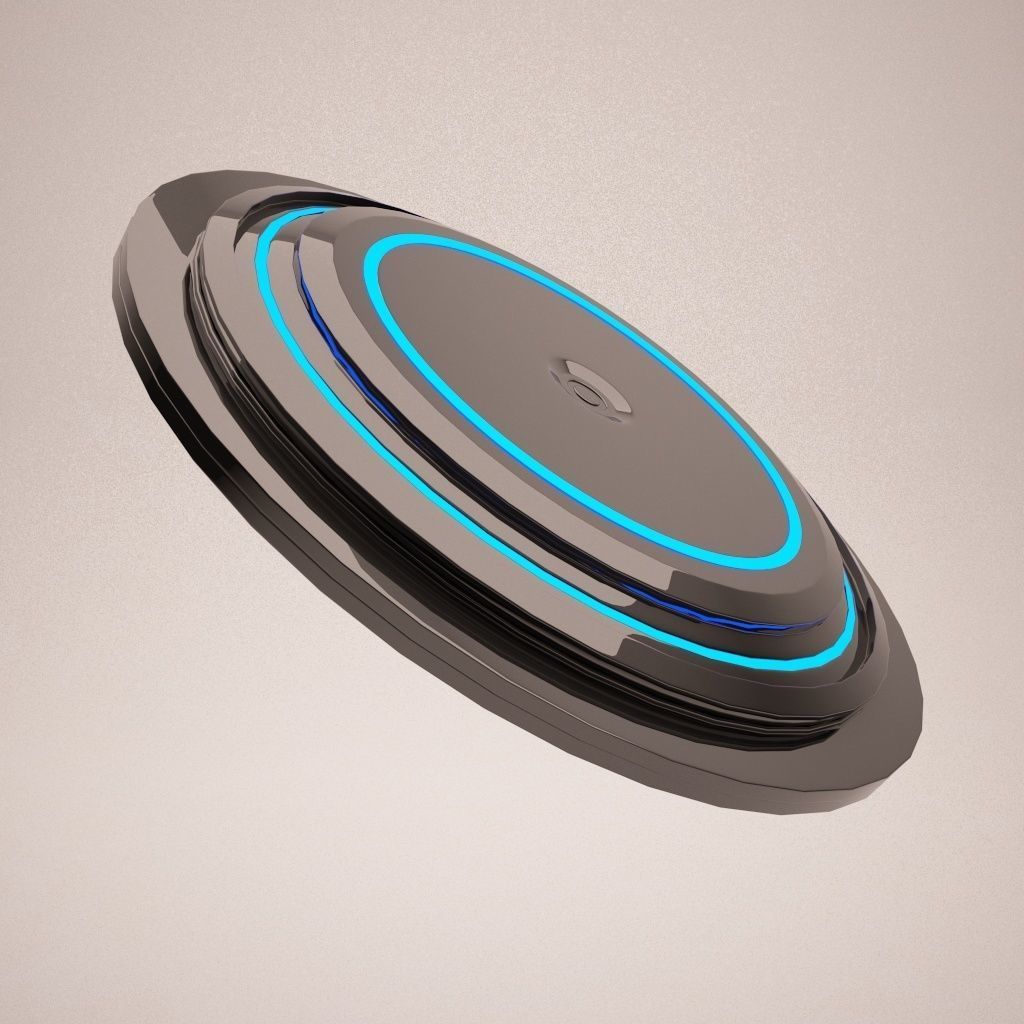 Sci-Fi Disk free VR / AR / low-poly 3D model rigged | CGTrader