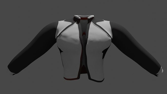 Futuristic Jacket free VR / AR / low-poly 3D model | CGTrader
