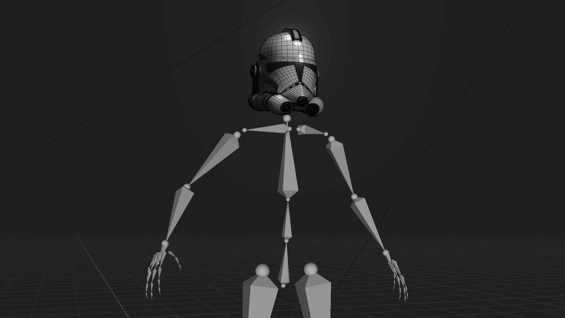Clone Star Wars 3D model rigged | CGTrader