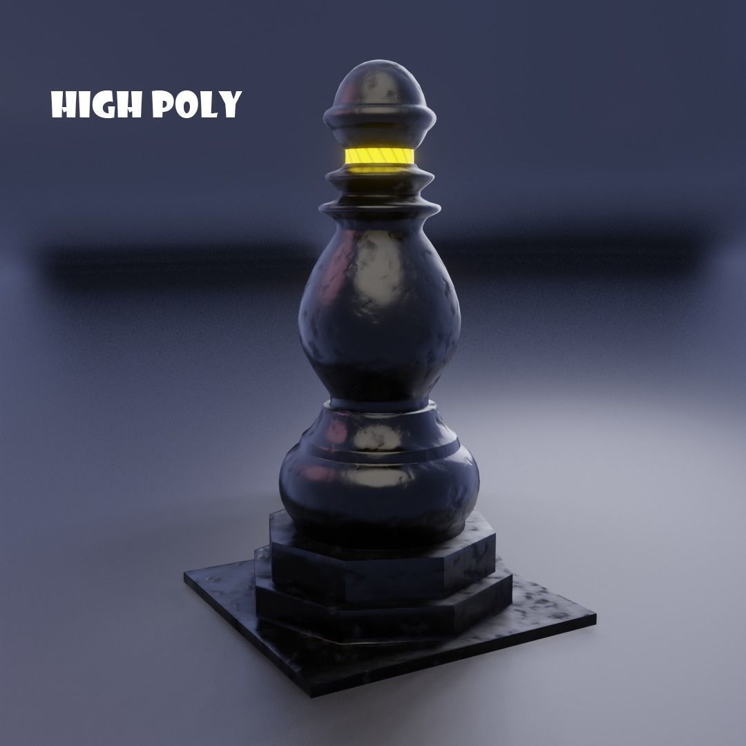 3D model Game Ready PBR Metal Traffic Dummy VR / AR / low-poly | CGTrader