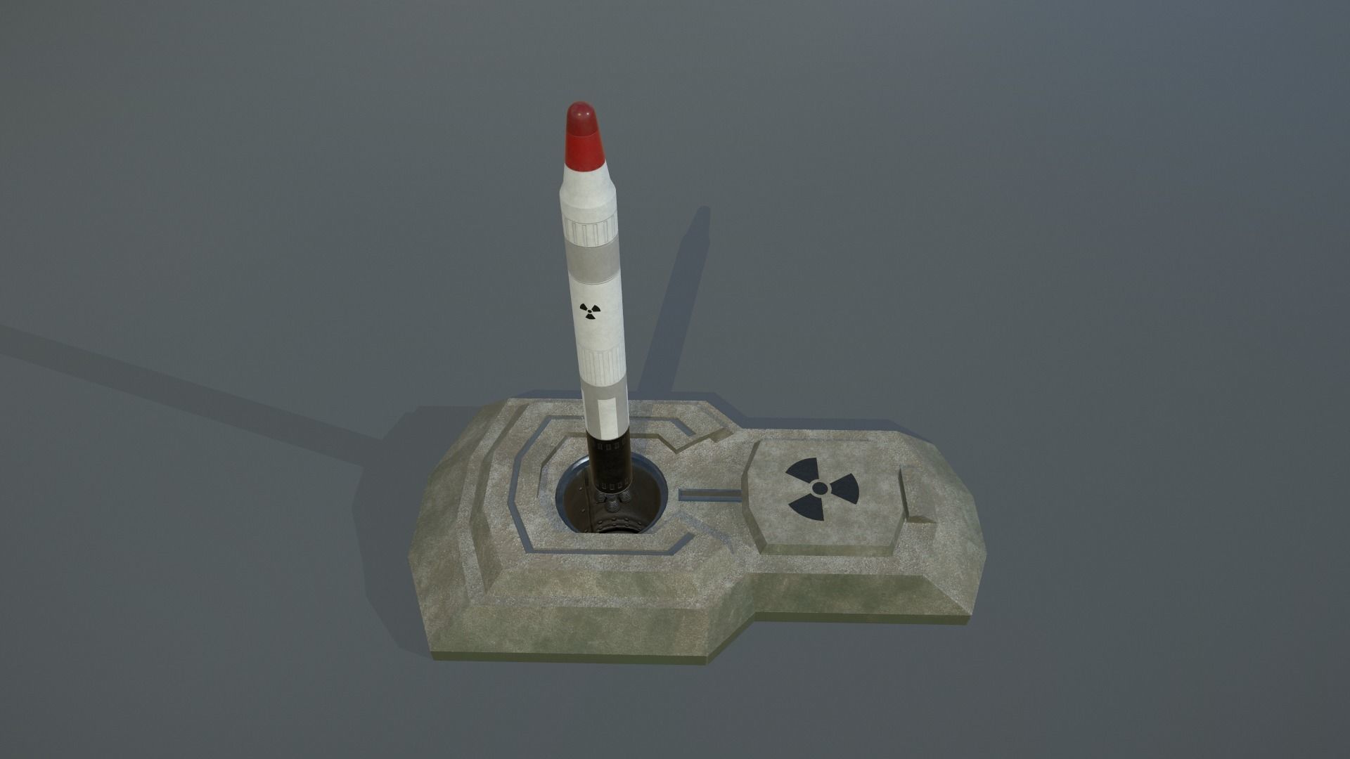 3D model Missile silo VR / AR / low-poly | CGTrader