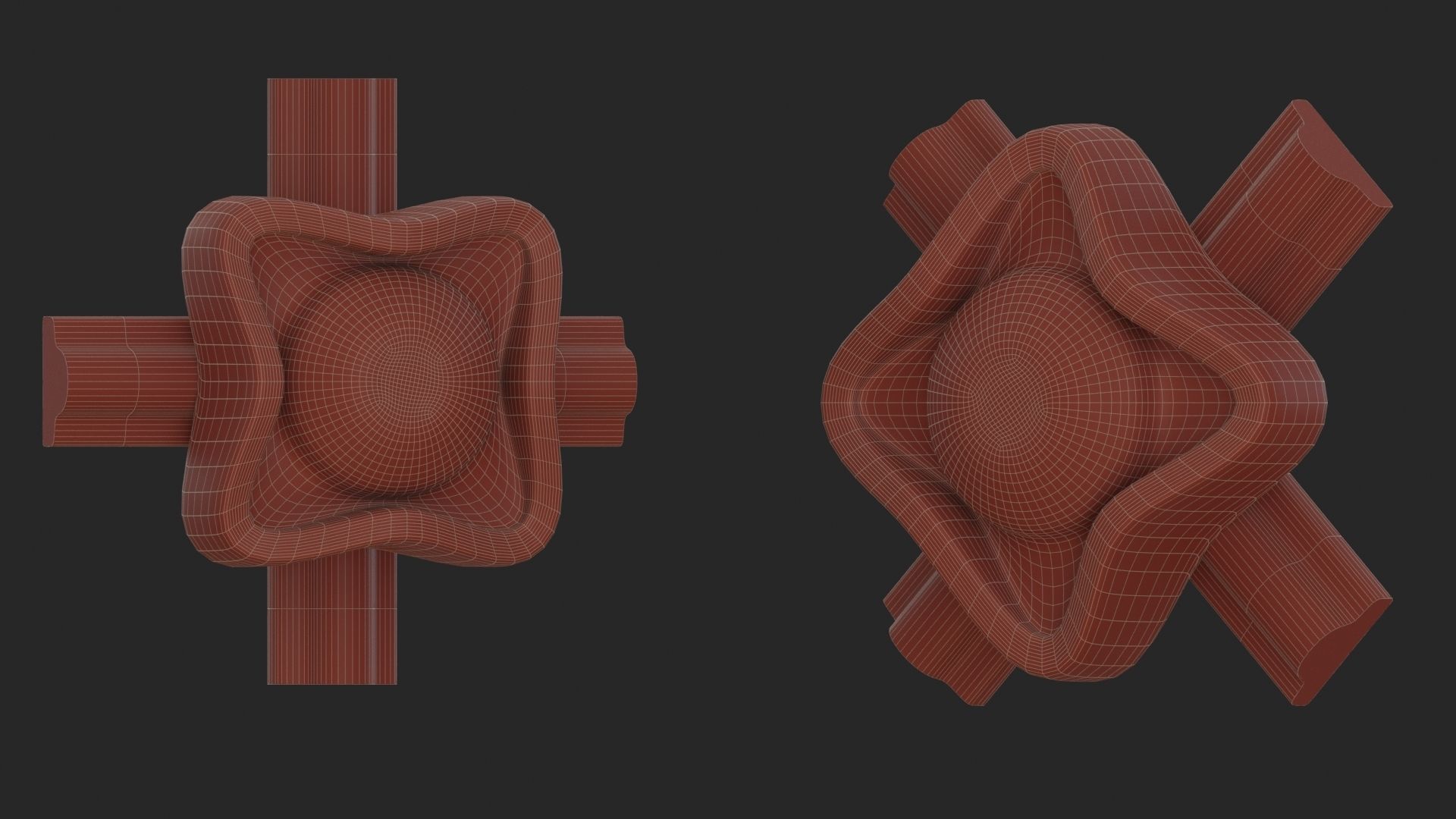 Modular Ornament Grids 3D model 3D printable | CGTrader