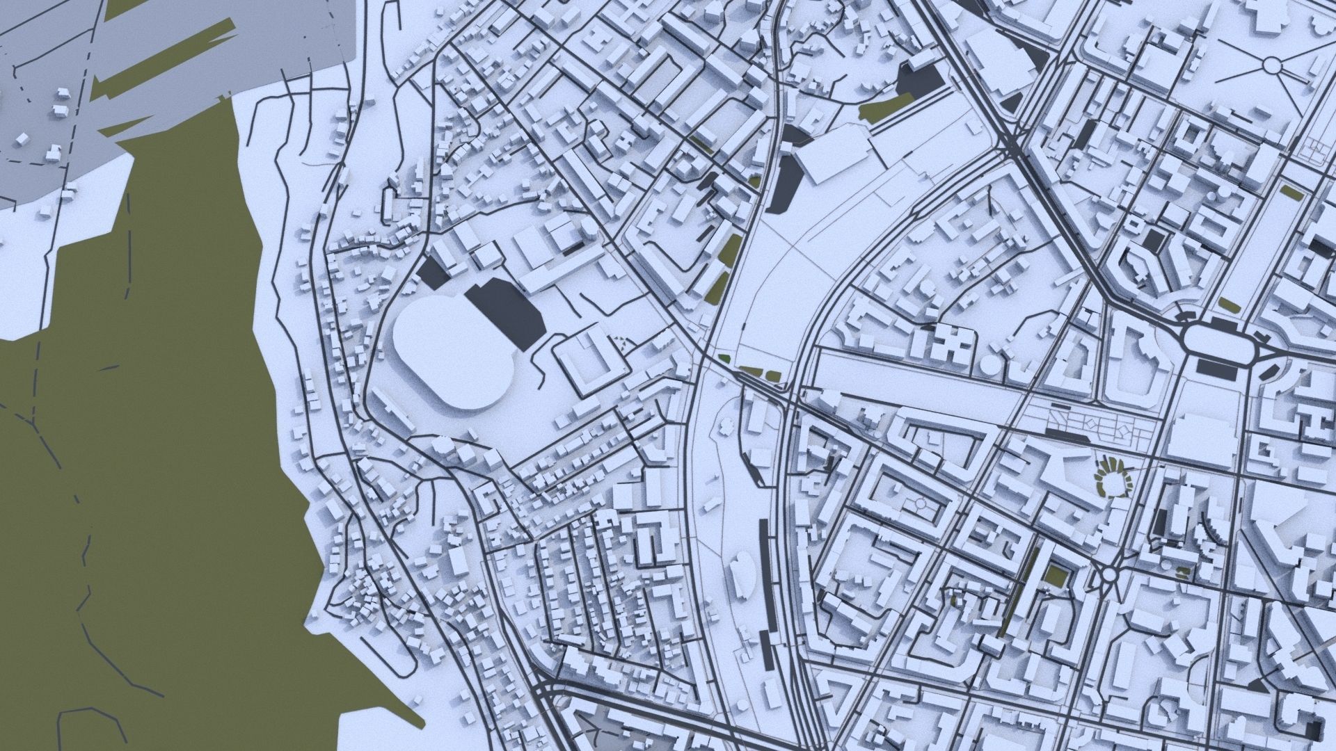 3D model Yerevan low-poly 3D model VR / AR / low-poly | CGTrader