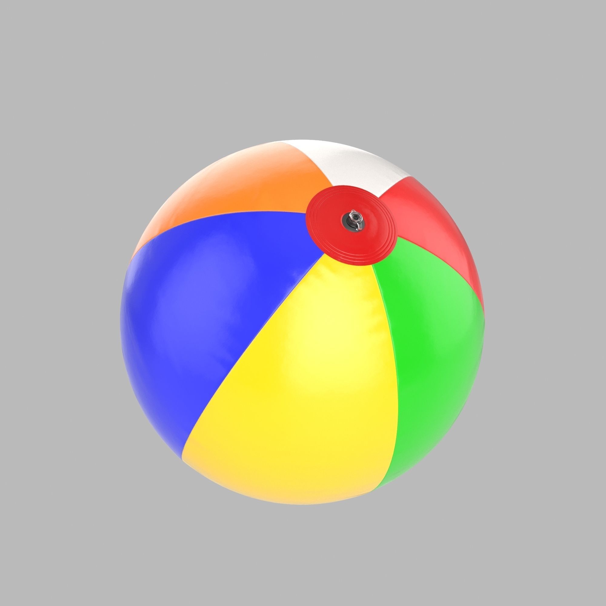 3D sphere Beach ball | CGTrader