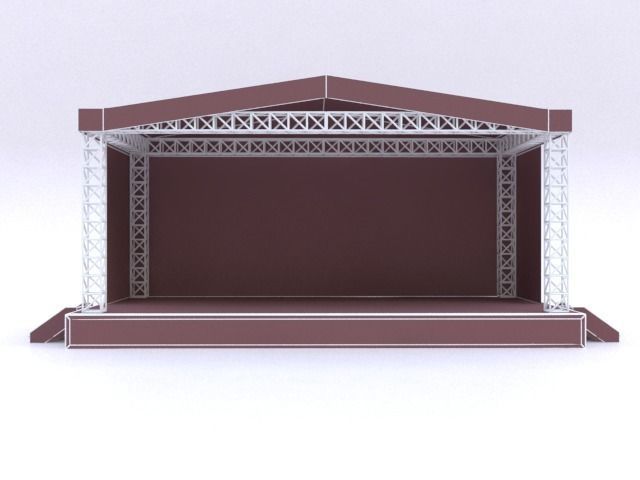 Stage Truss 3D model | CGTrader