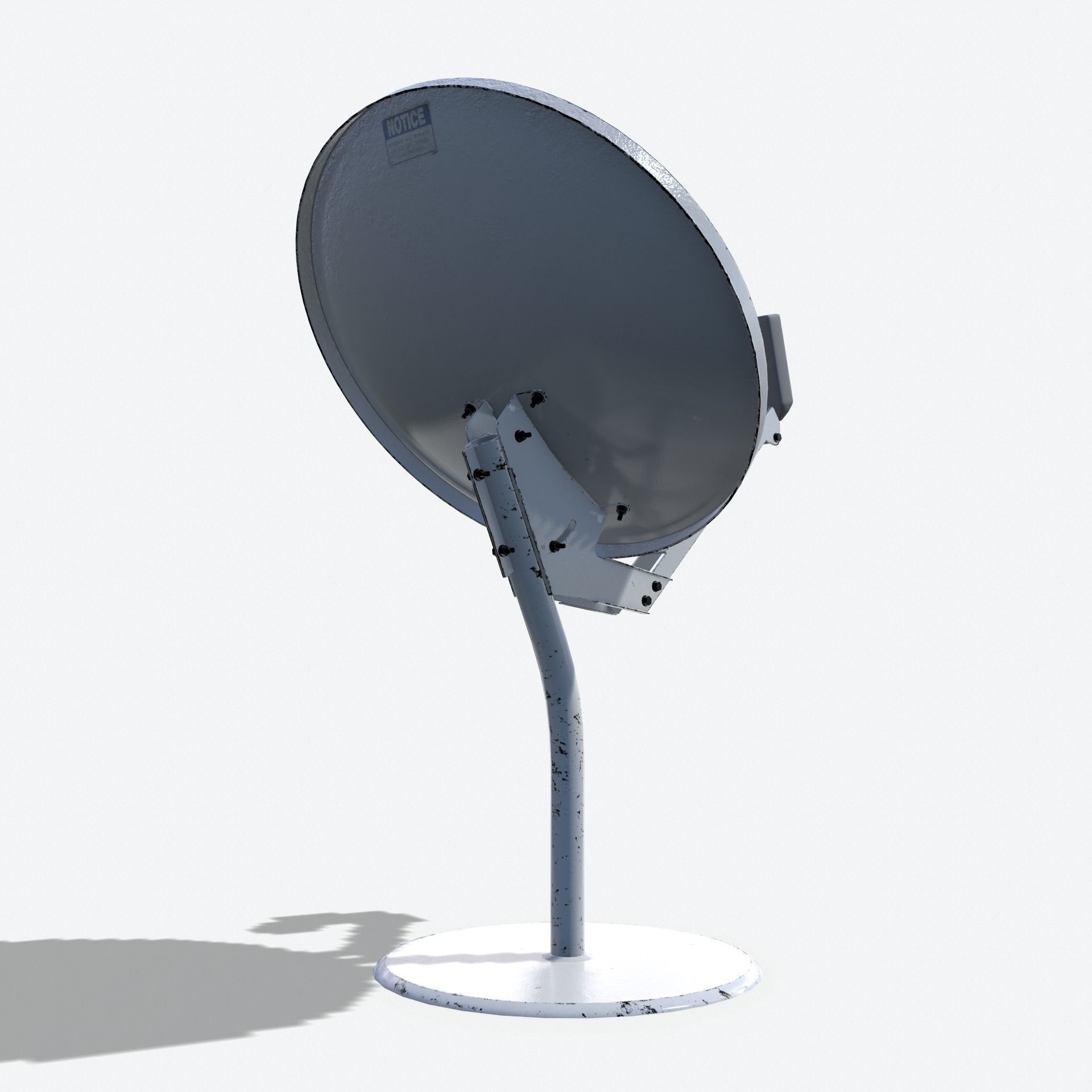 3D model Small Satellite Dish VR / AR / low-poly | CGTrader