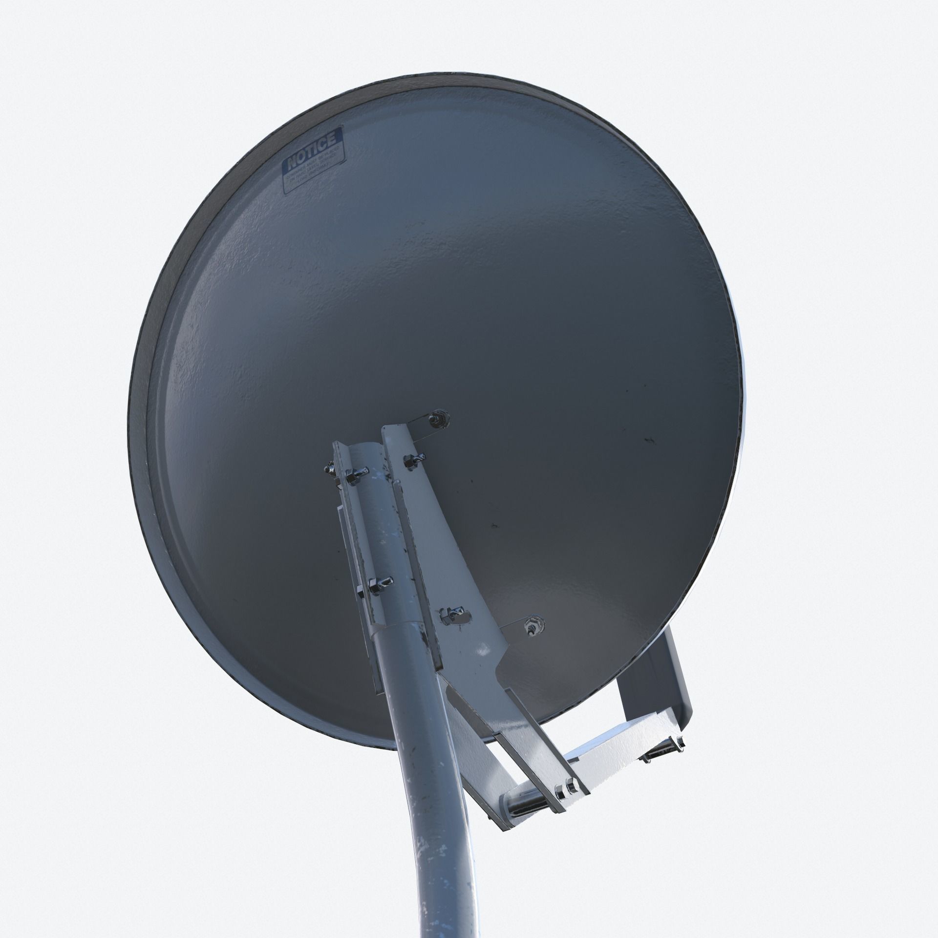 3D model Small Satellite Dish VR / AR / low-poly | CGTrader