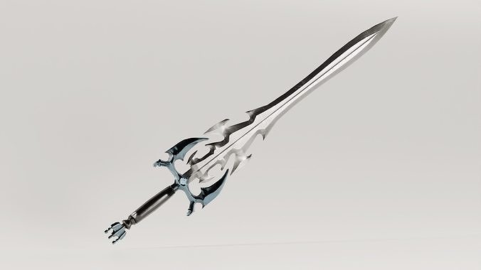 3D model Anime Sword VR / AR / low-poly | CGTrader