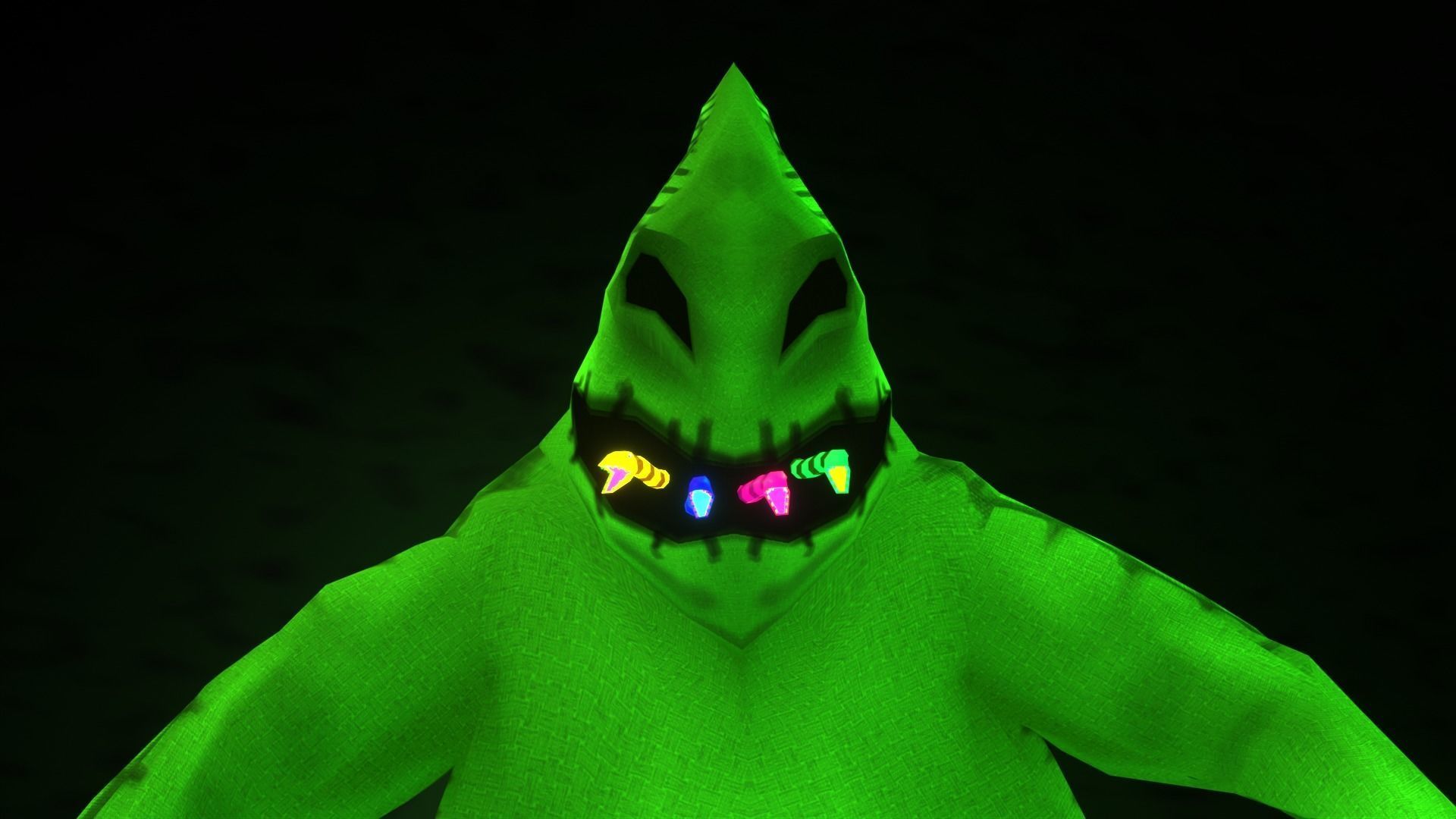 3D model Oogie Boogie-The Nightmare Before Christmas VR / AR / low-poly ...