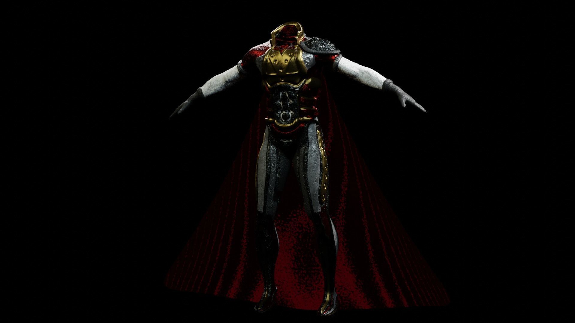 The Headless Horseman-Prince of Halloween 3D model animated rigged ...