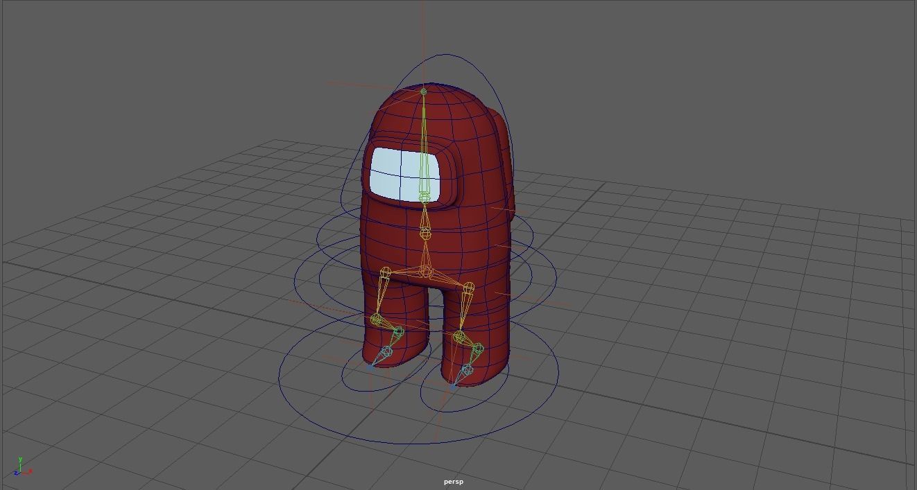 3D model Among Us With Rigged VR / AR / low-poly | CGTrader