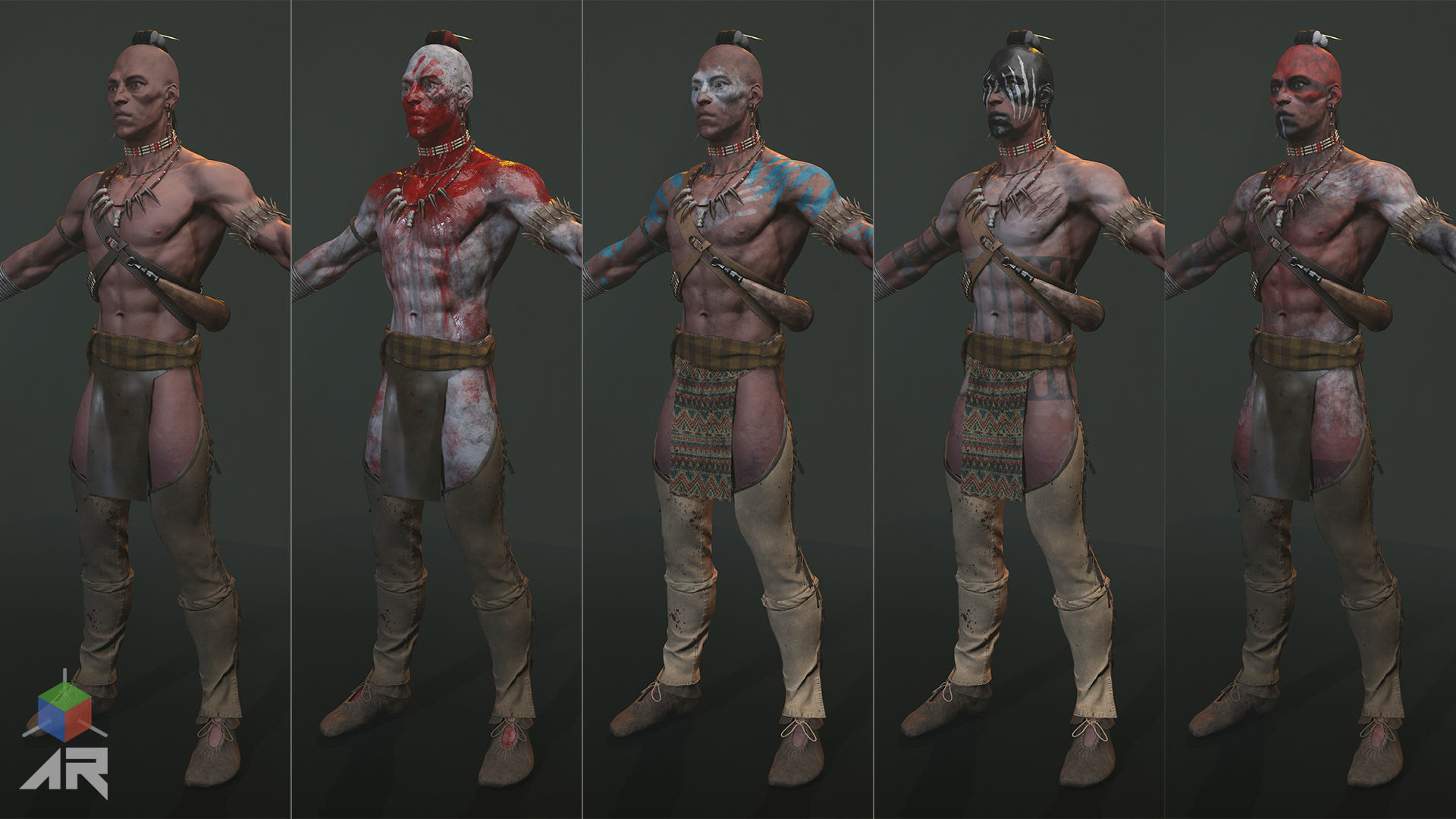 3D model Native American VR / AR / low-poly | CGTrader