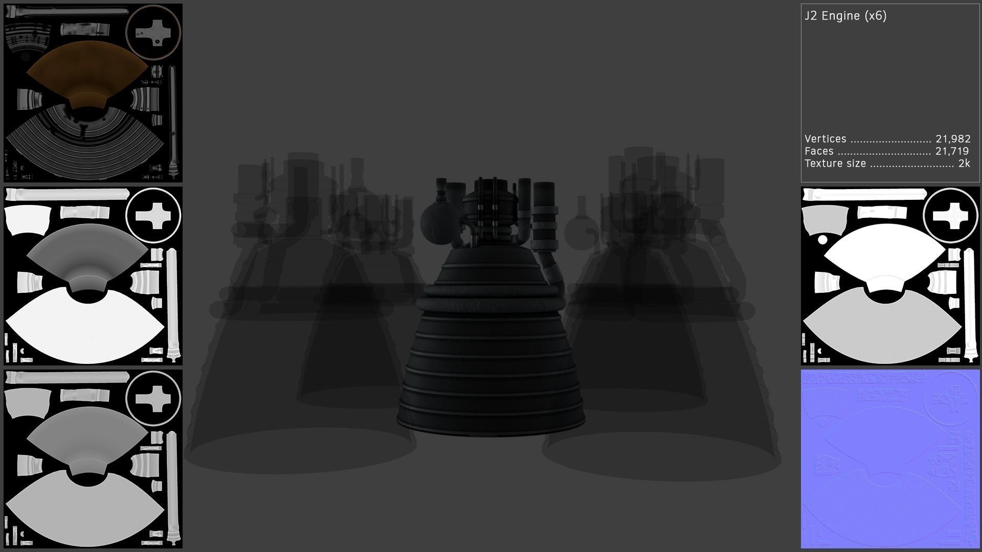 Saturn V Launch Vehicle with Apollo Spacecraft and Launch Tower 3D ...