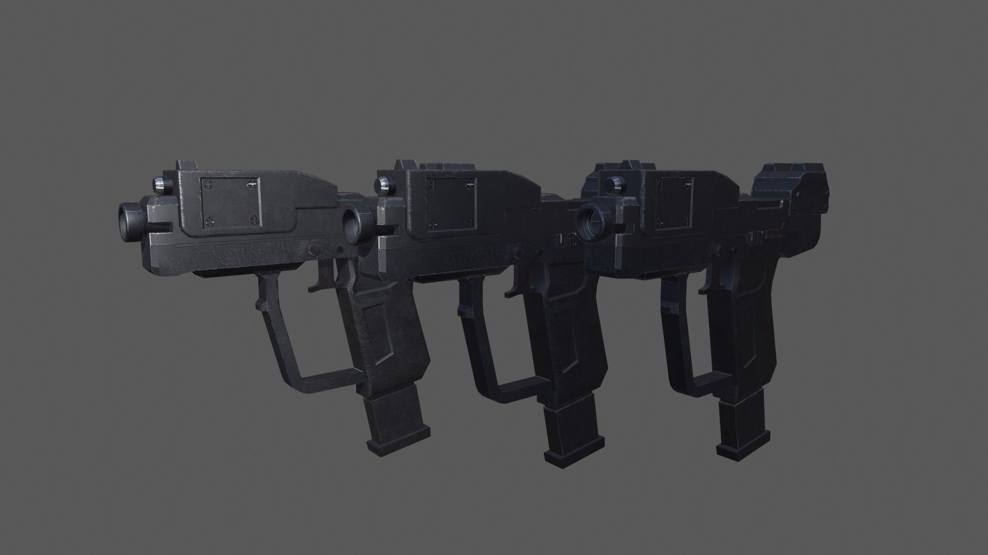 3D model Pistol concept from halo VR / AR / low-poly | CGTrader