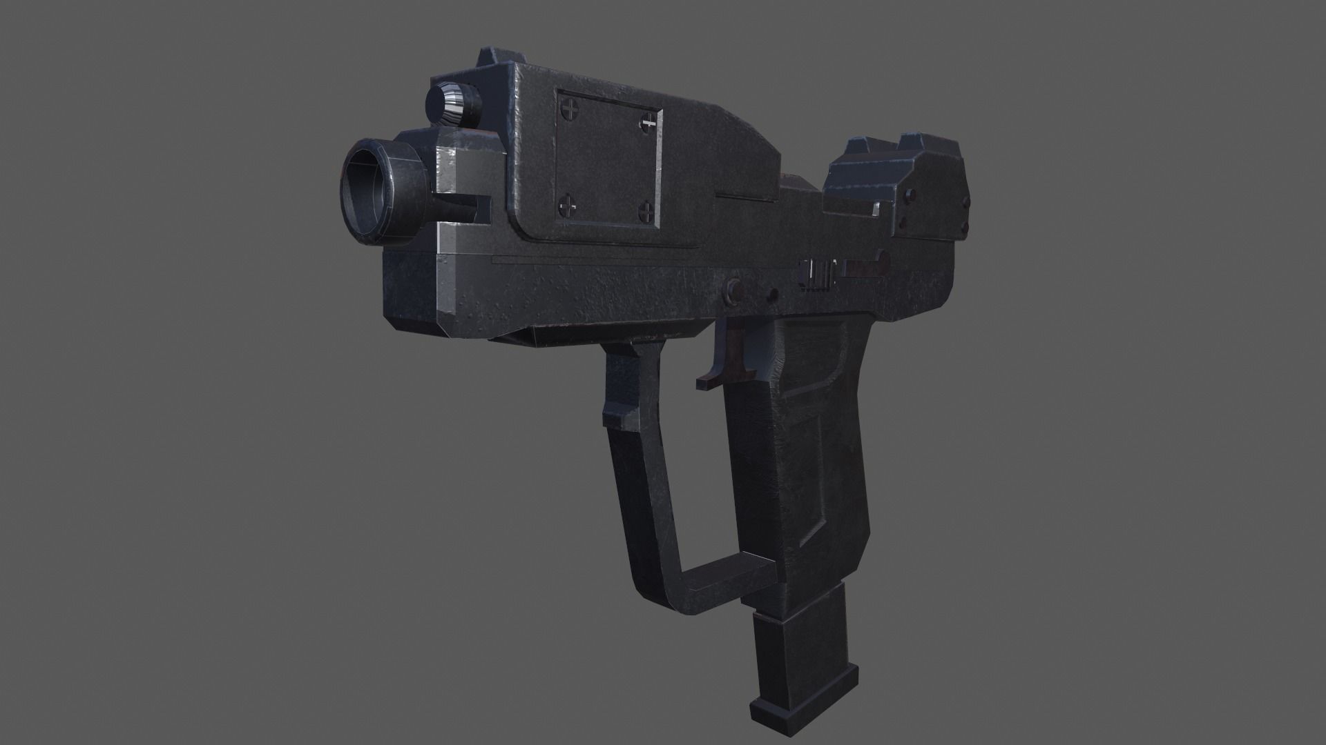 3D model Pistol concept from halo VR / AR / low-poly | CGTrader