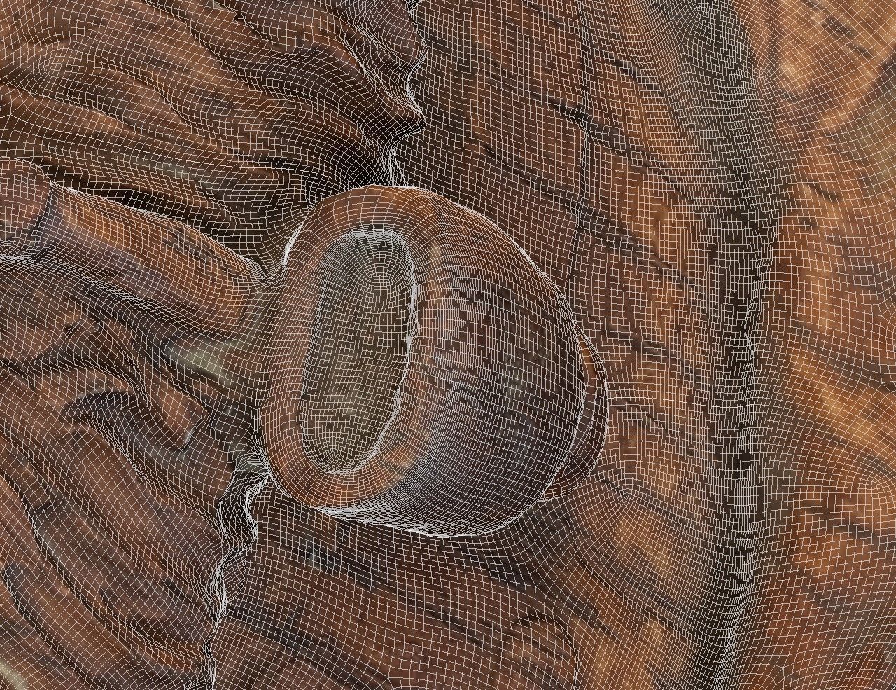 3D model Pipe man pendant VR / AR / low-poly | CGTrader