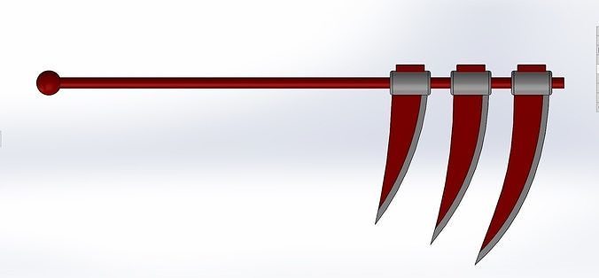 Triple Bladed Scythe