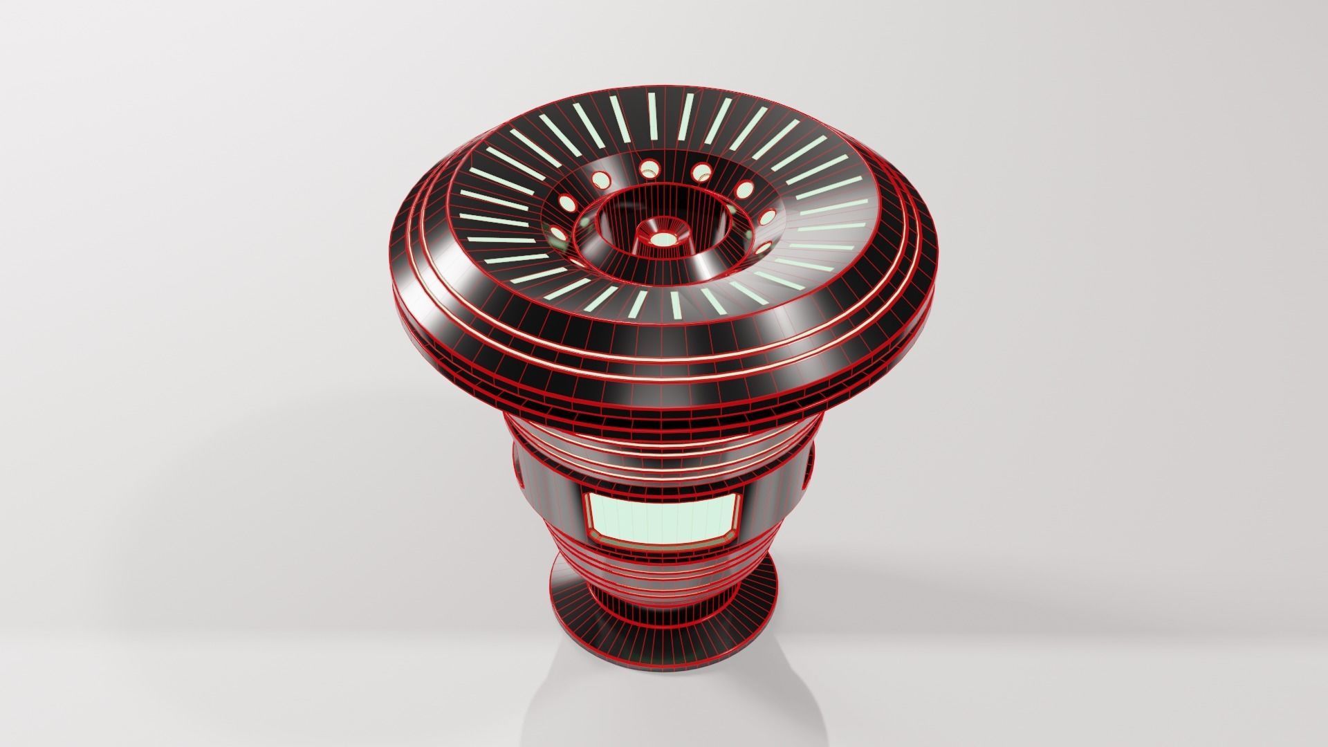 Round Computer 3D model | CGTrader